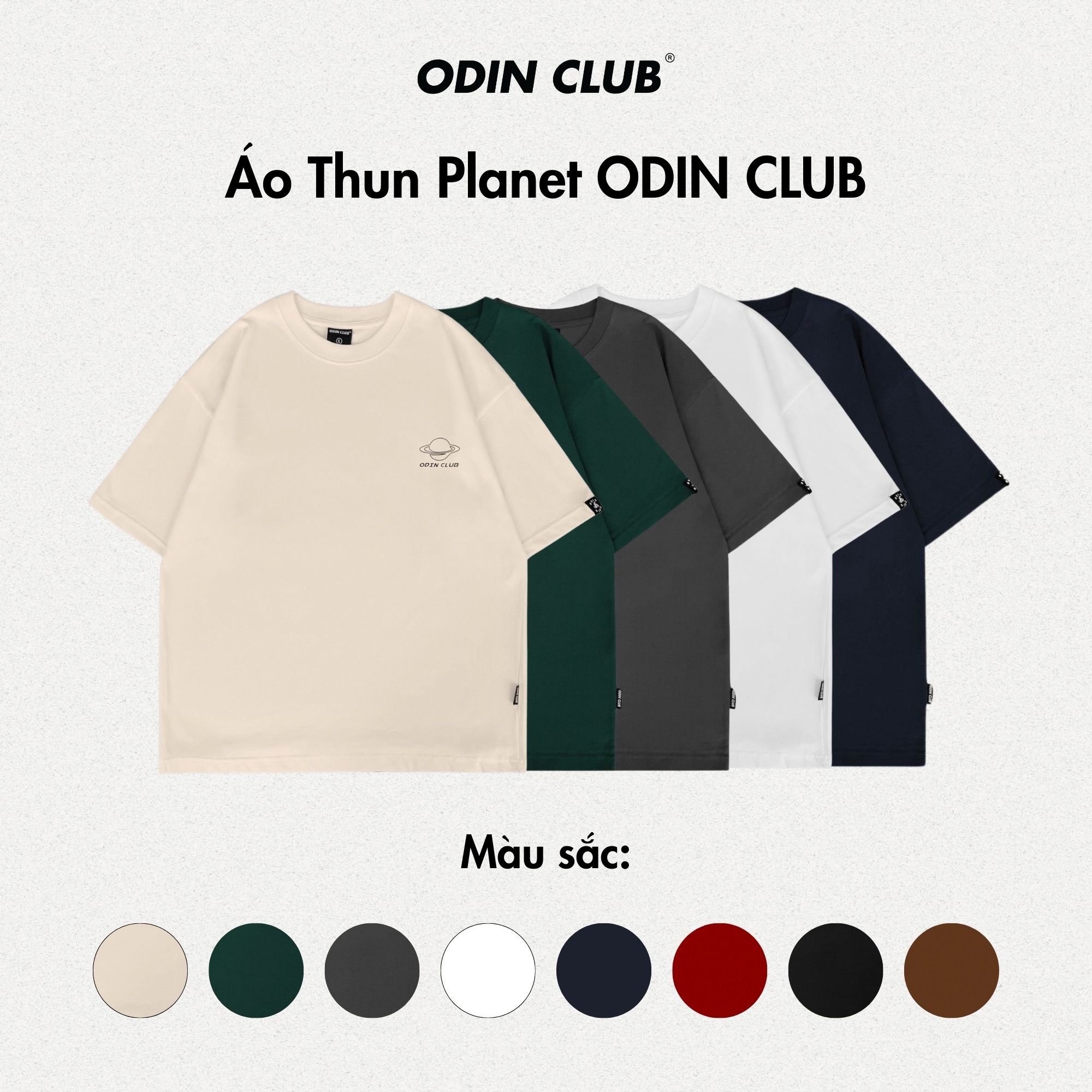 Áo thun Planet ODIN CLUB, Áo thun local brand - nam nữ unisex - form ...