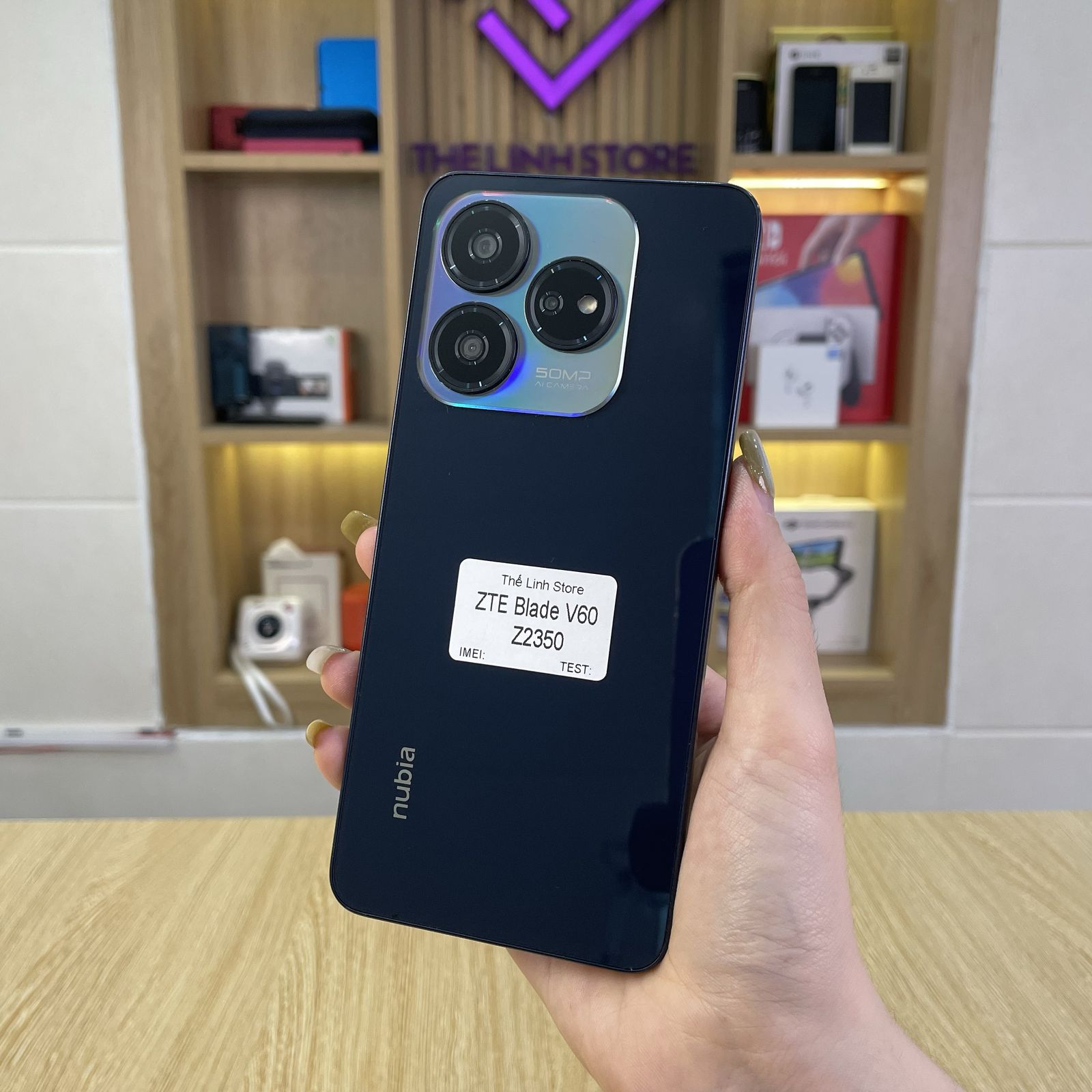 Điện thoại ZTE Blade V60 Z2350 ram 4G 256G - Unisoc T606 màn 90Hz ...