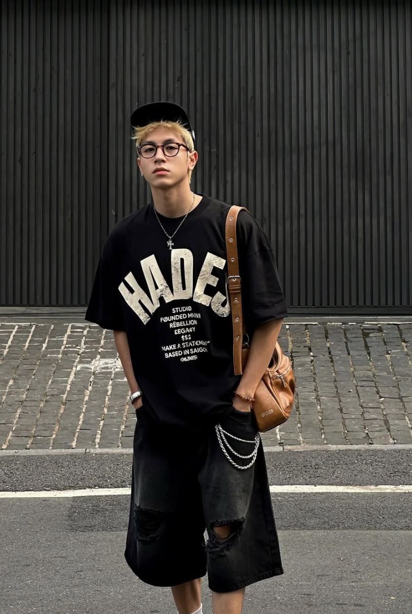 [LOCAL BRAND] Hades OG Tee Áo thun Tay Lỡ Vải Cotton Thời Trang Nam Nữ ...