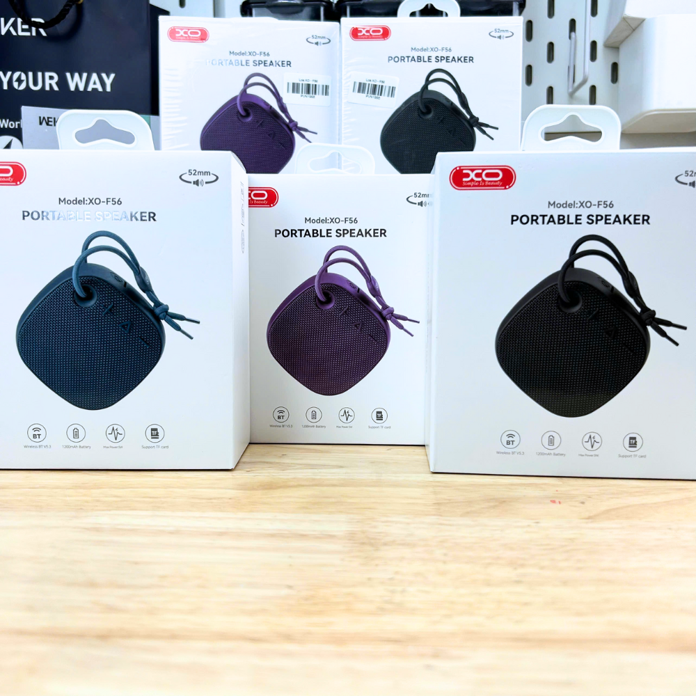 Loa Bluetooth Mini XO-F56, công suất 10W, pin 1.200mAh mạnh mẽ, Bluetooth 5.3 tiên tiến | Shopee ...