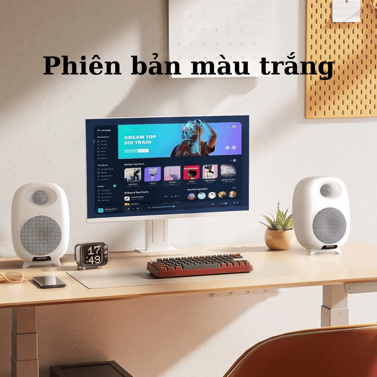 Loa vi tính máy tính để bàn BESTISAN SR06 PRO, loa kiểm âm bluetooth pc gaming công suất 50W ...