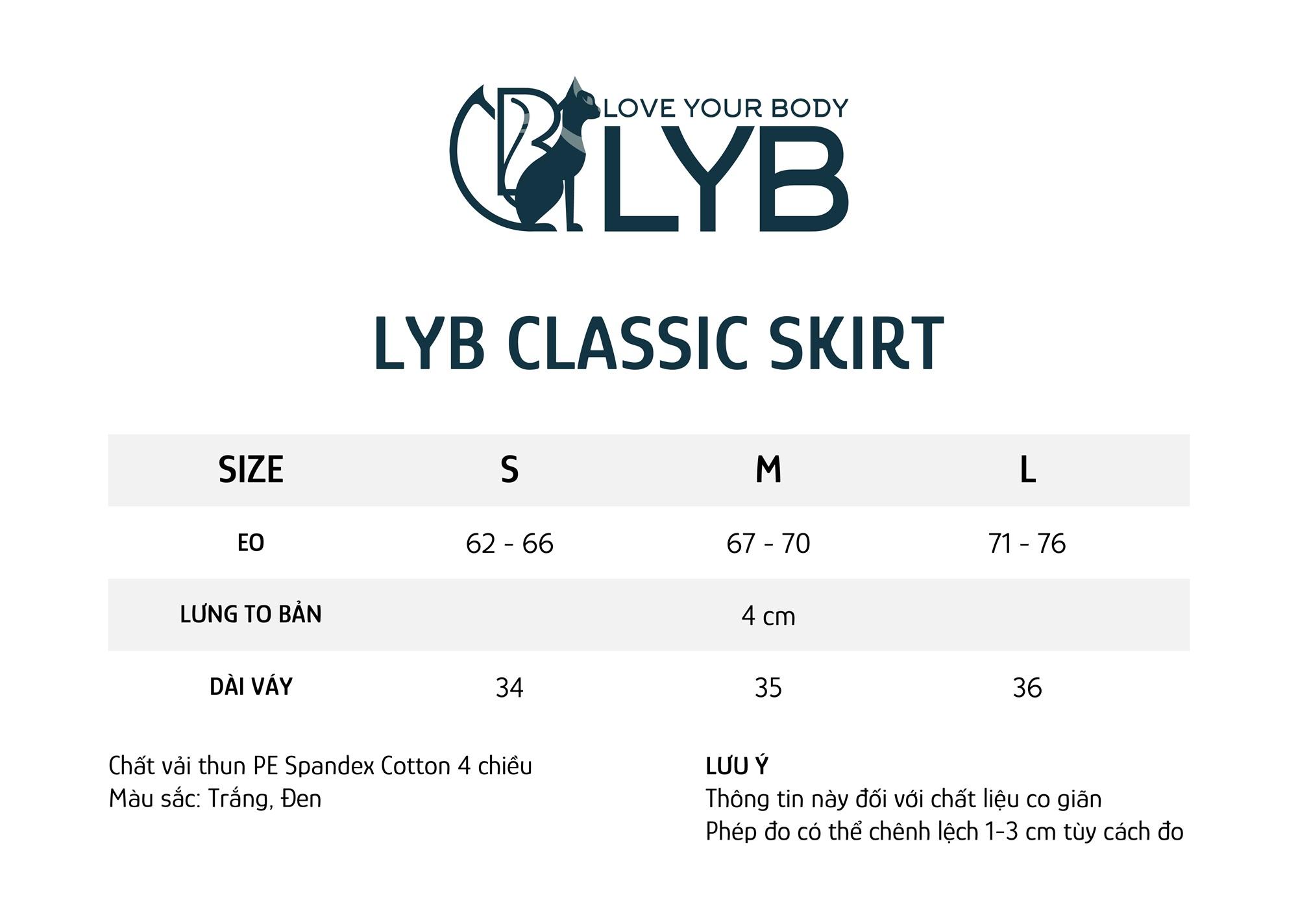 LYB - Chân váy xoè tập pickleball, xếp ly cổ điển, co giãn thoáng mát ...