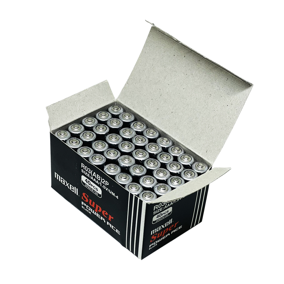 Hộp Pin AAA Maxell R03P Super Power Siêu Bền - Hàng Chính Hãng | Shopee Việt Nam