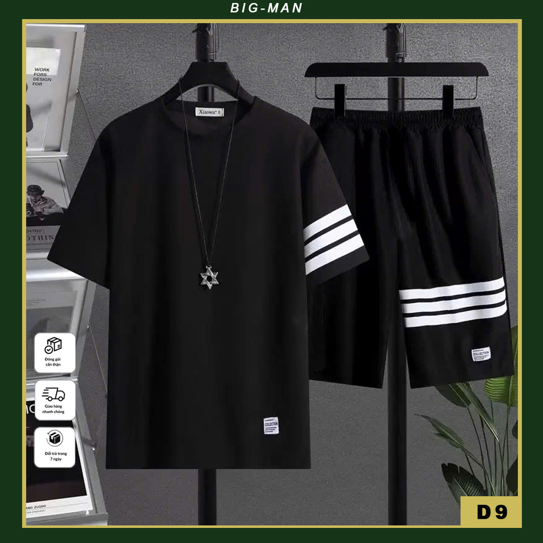 Quần áo Thun - Bộ quần áo in 3 sọc kẻ thời trang hottrend đủ size từ 30kg-90kg | Shopee Việt Nam