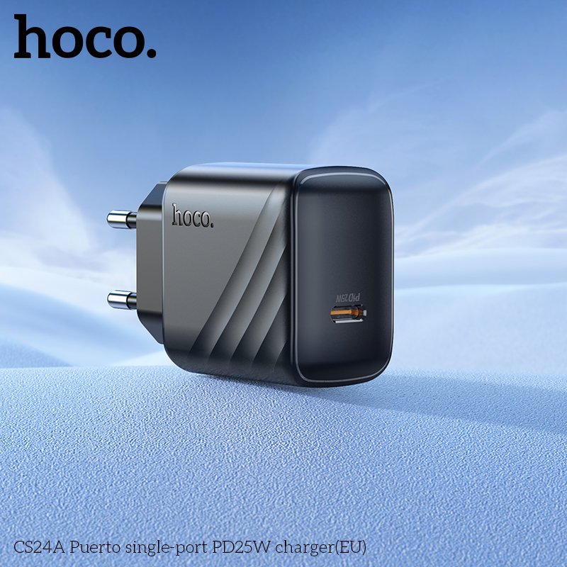 Củ sạc nhanh 25W Hoco CS24A cổng sạc Type C, chân cắm tròn | Shopee ...