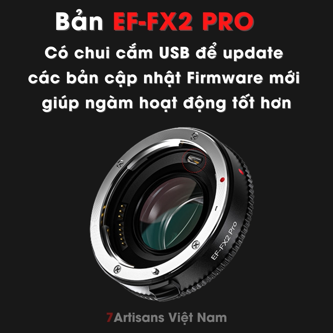 Viltrox EF-FX2 Pro Ngàm chuyển lấy nét tự động - Auto Focus siêu nhanh ...