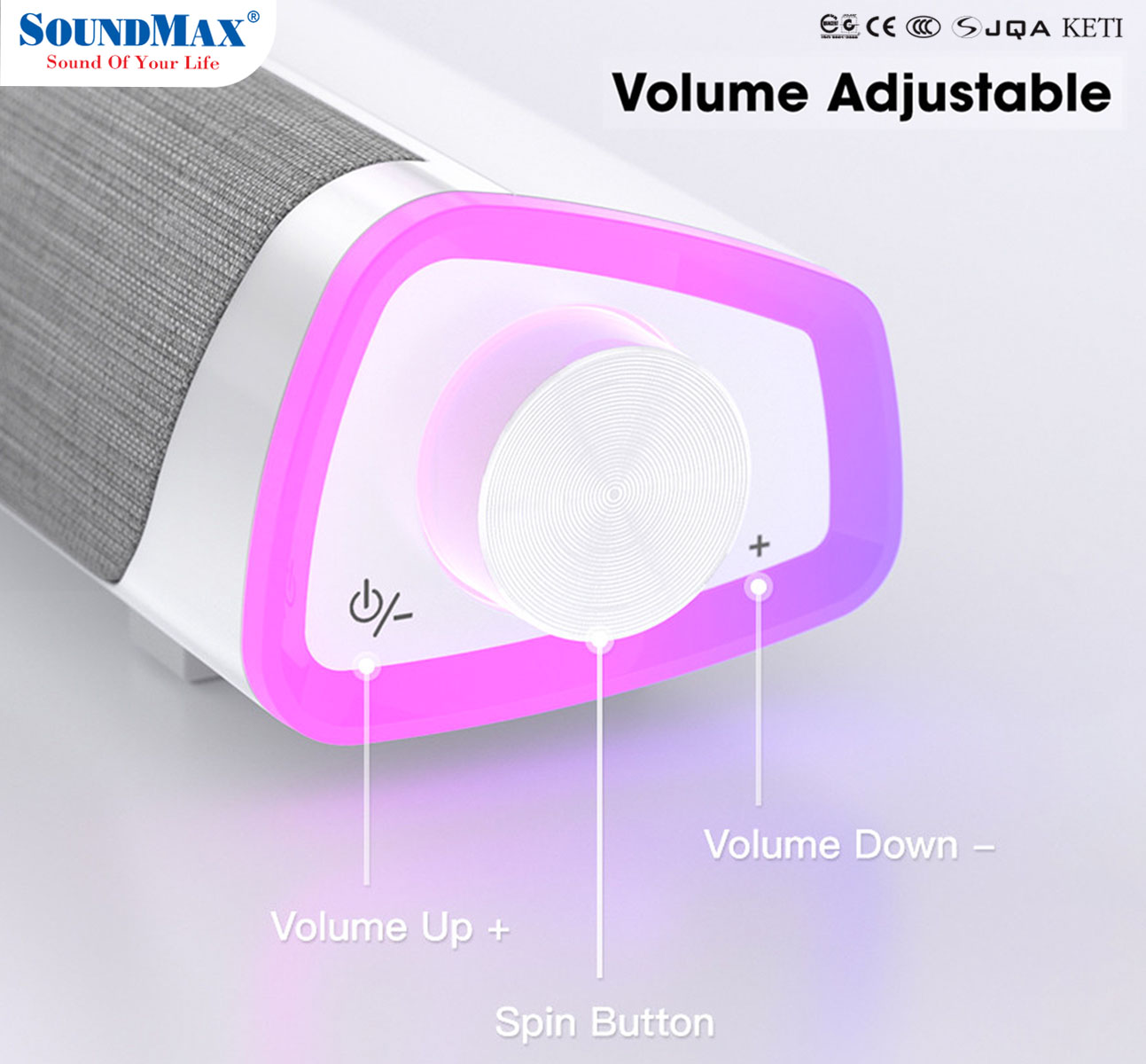 Loa Vi Tính SoundMax SB-201 2.0 | Công suất 12W ,Kết nối Bluetooth 5.0 ...