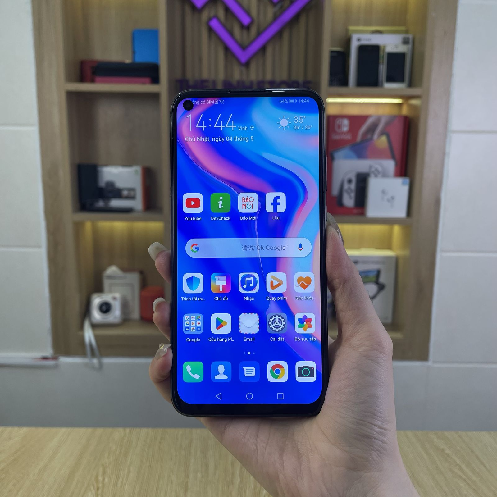 Điện thoại Huawei Nova 5i ram 8G 128G - Kirin 710F có Full Google ...