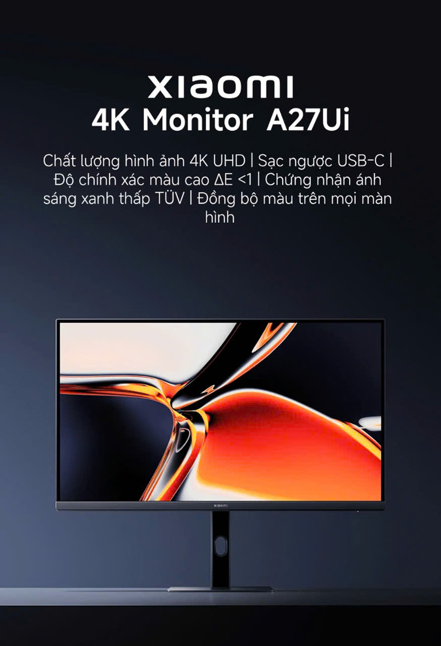 Màn hình máy tính Xiaomi A27UI 4K IPS 27 inch | Shopee Việt Nam