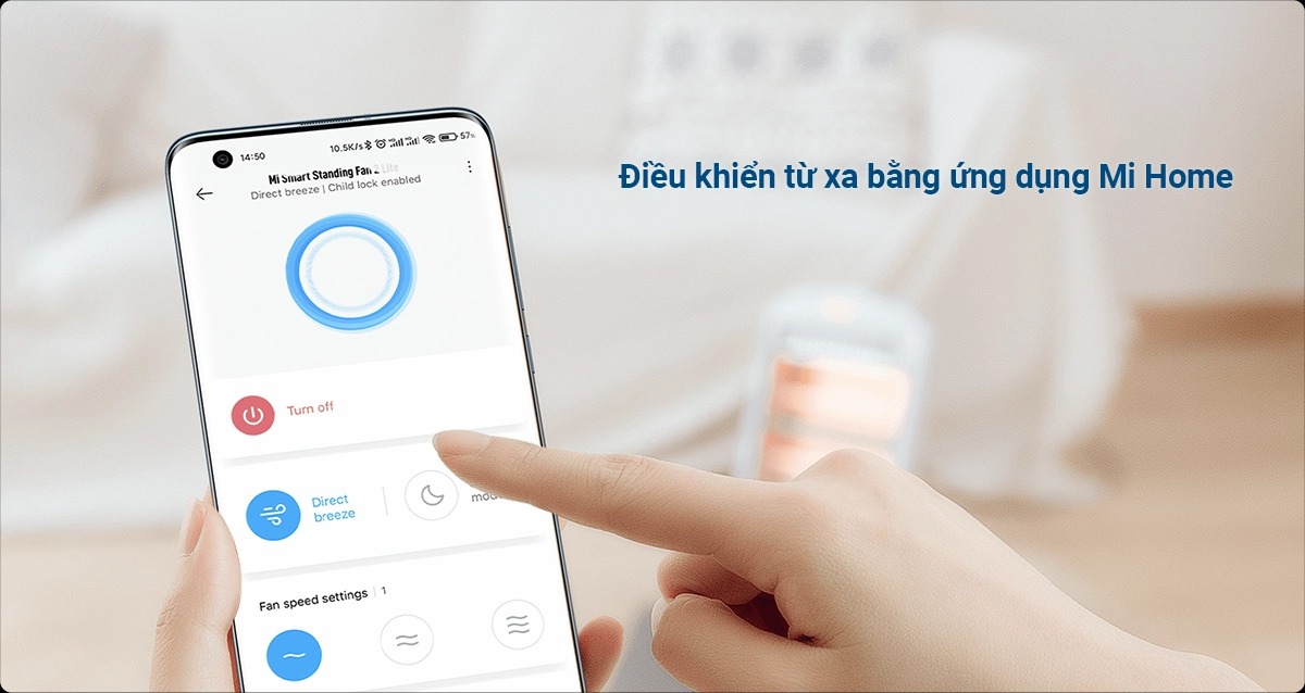 [KHO HN - HCM] Quạt thông minh Xiaomi Mi Smart Standing Fan 2 Lite ...