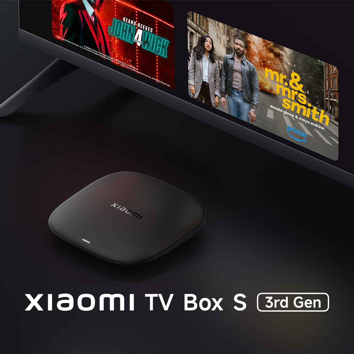 TV Box Xiaomi S (Gen 3) 4K HDR - Android TV 11 | RAM 2GB+32GB | WiFi 6 ...