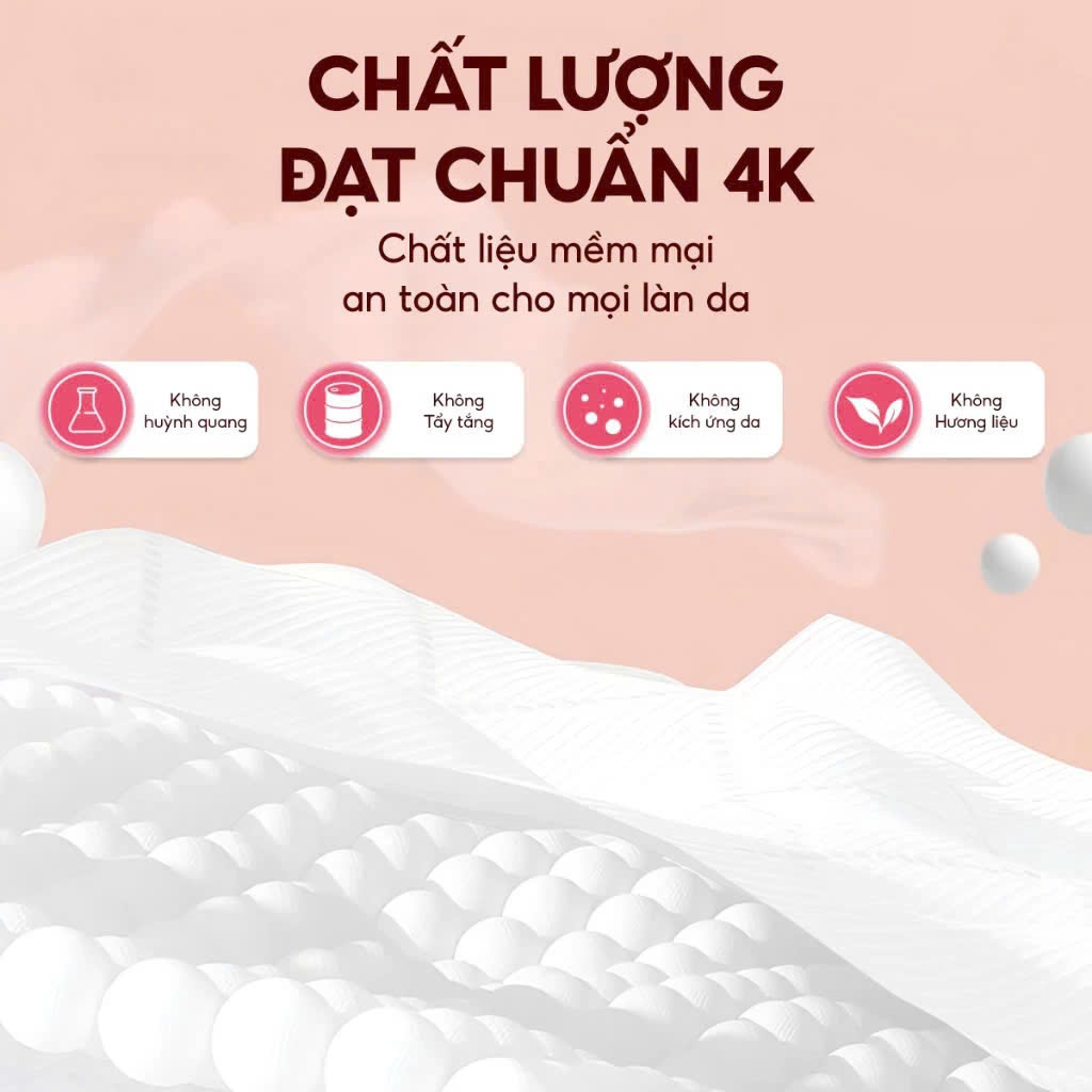 Giấy vệ sinh treo tường Top Gia thùng 6 bịch đa sắc làm từ bột gỗ nguyên chất, 1280 tờ 4 lớp dày ...