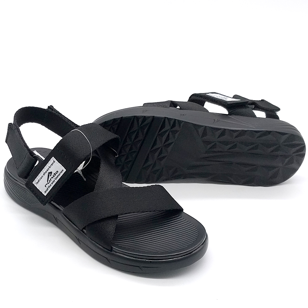 Giày sandal nam nữ trẻ em quai dù siêu nhẹ êm chân thời trang Latoma TA8301 (Đen) | Shopee Việt Nam