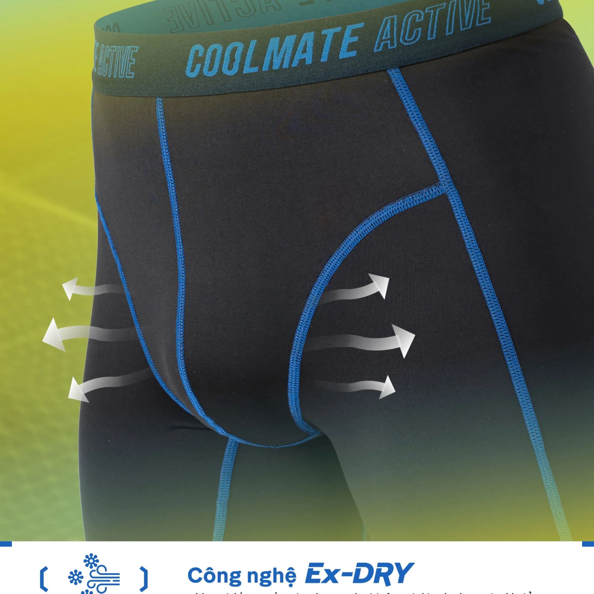 [Outlet Không đổi trả] Quần Lót Boxer Brief Coolmate Thể thao Ex-Dry ...