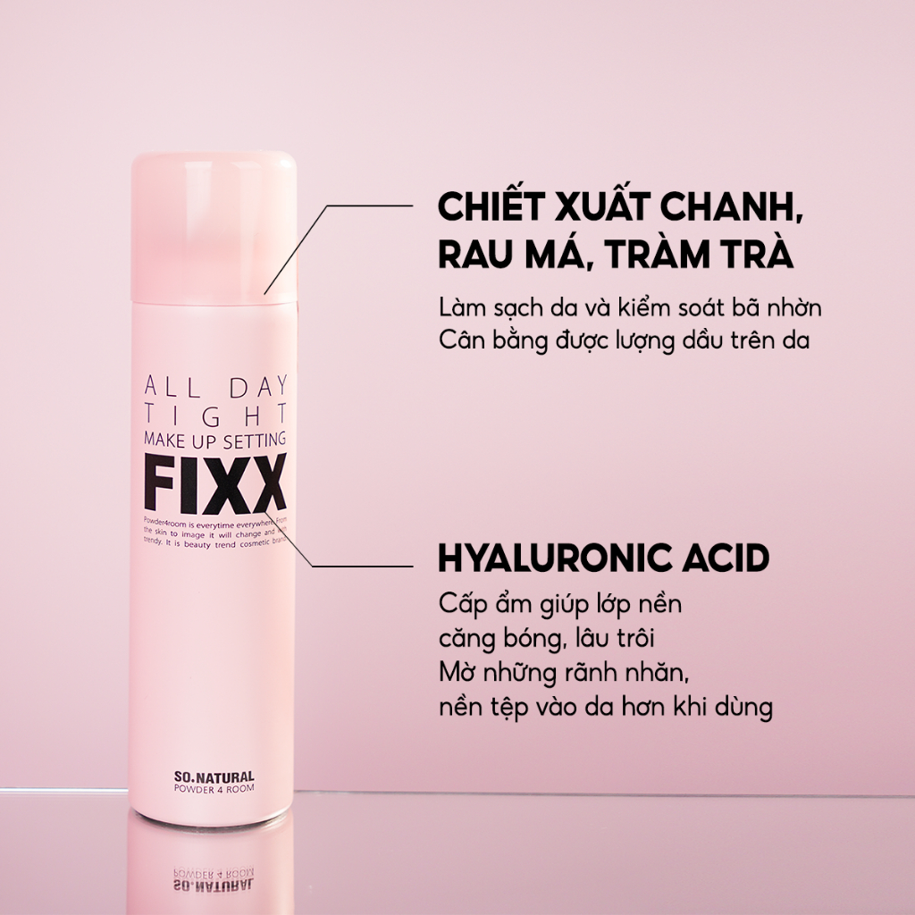 Xịt khóa nền So Natural All Day Tight Fixx - xịt khóa makeup fixx cho ...