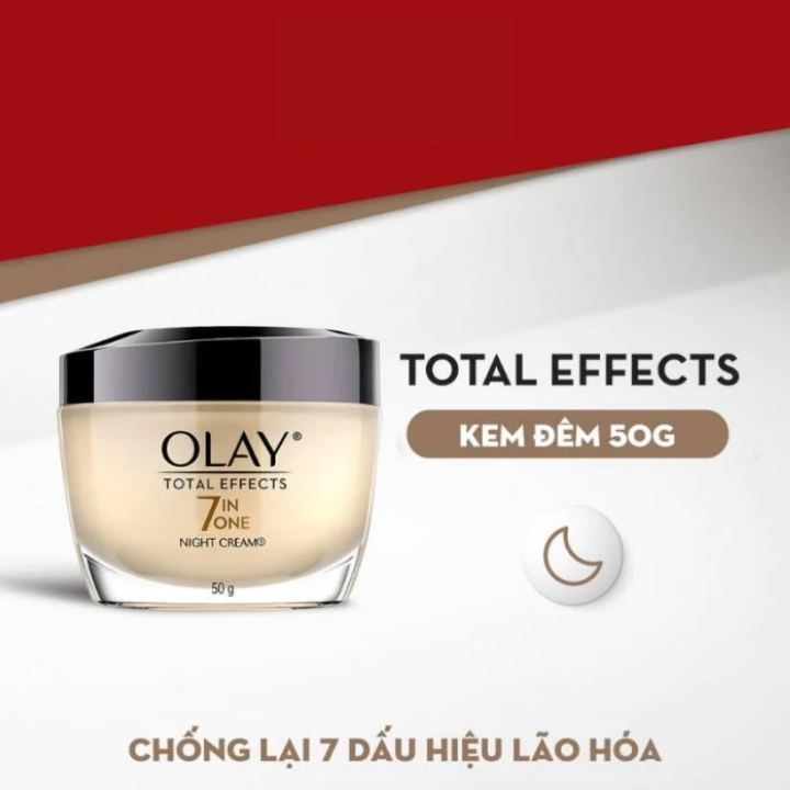 Combo Olay Total Effects Kem Dưỡng Đêm 50g & Olay Kem Dưỡng Ngày SPF 15 ...