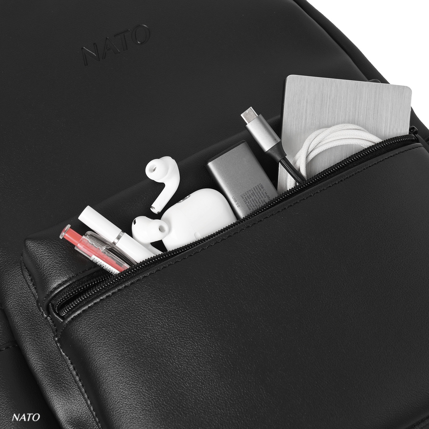 Balo NATO® "Ray - Backpack" Da Bò Thật Nappa Cao Cấp Ba Lô Đựng Laptop ...