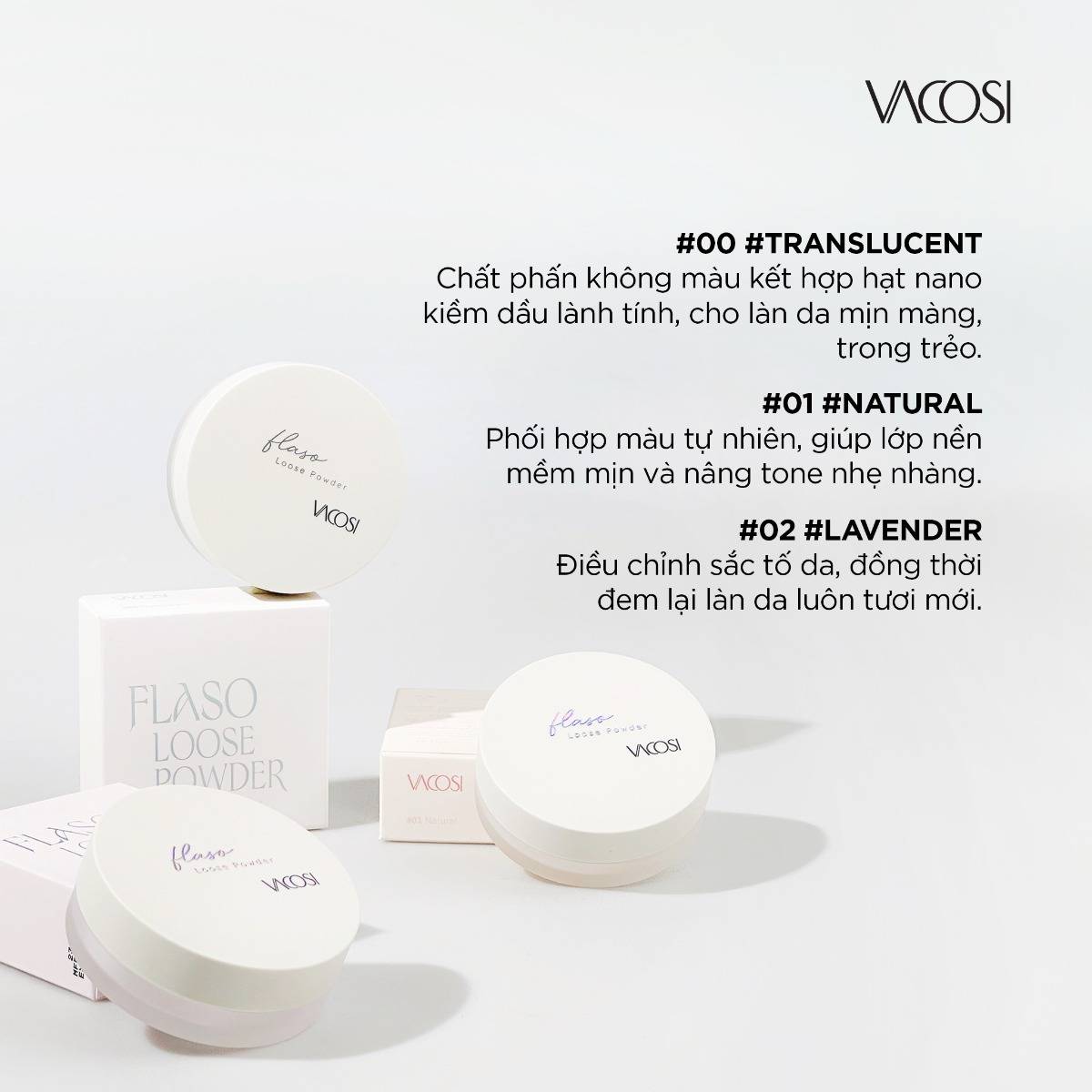 Phấn Phủ Bột Siêu Mịn Vacosi Flaso Loose Powder 6g | Guardian Việt Nam ...