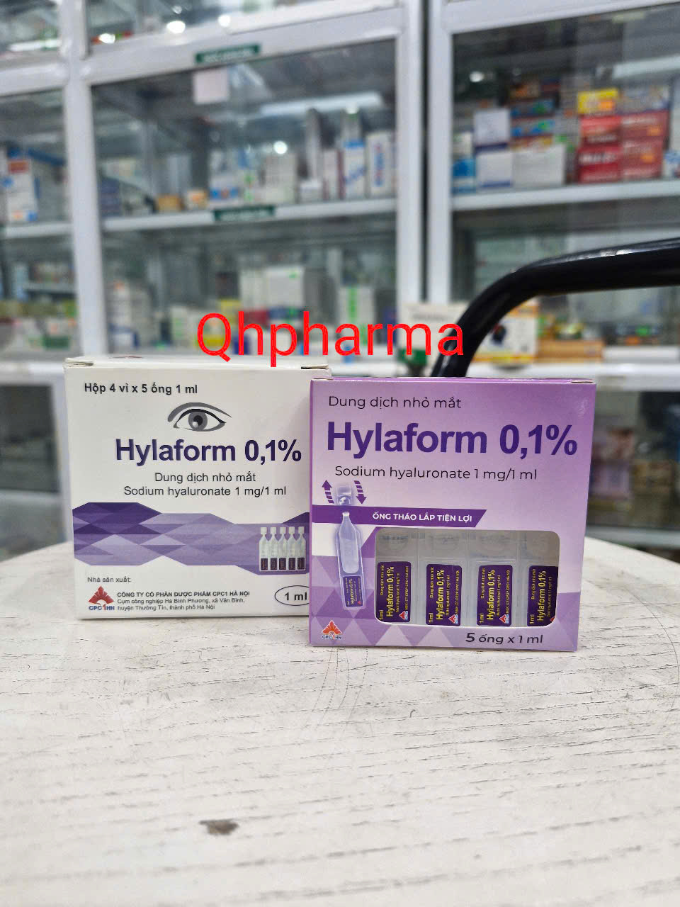 Nhỏ dưỡng mắt HYLAFORM 0.1% - hộp nhỏ 5 tép 1ml | Shopee Việt Nam