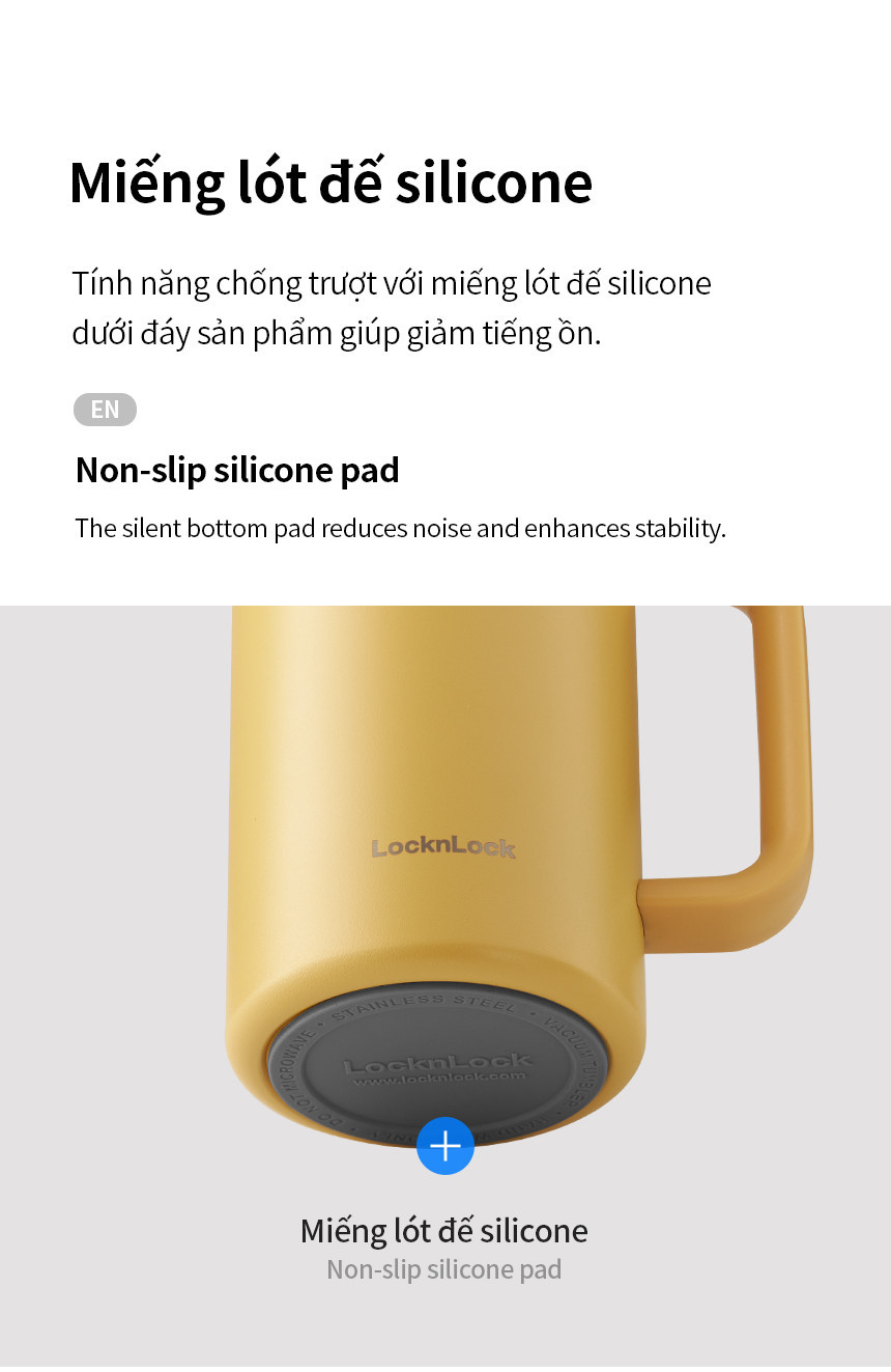 Ly giữ nhiệt LocknLock Flat Table Mug LHC4320 730ml, Hàng chính hãng ...