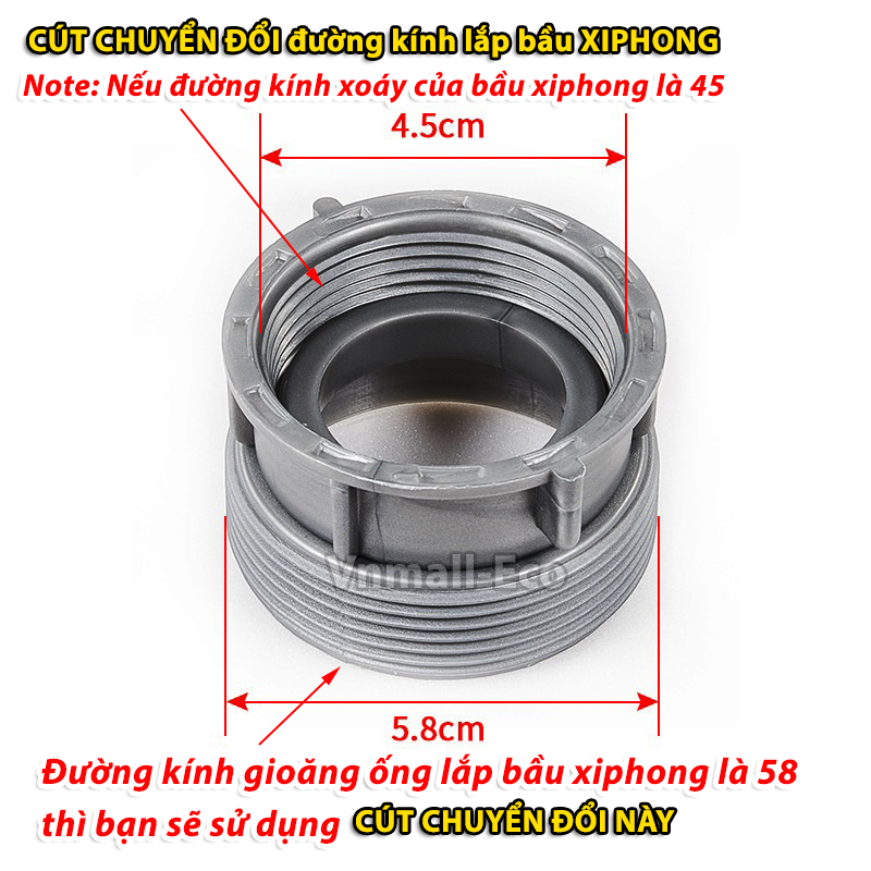 Phụ kiện của xiphong và đường ống thoát nước bồn rửa bát | Shopee Việt Nam