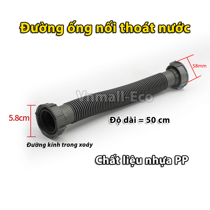 Phụ kiện của xiphong và đường ống thoát nước bồn rửa bát | Shopee Việt Nam