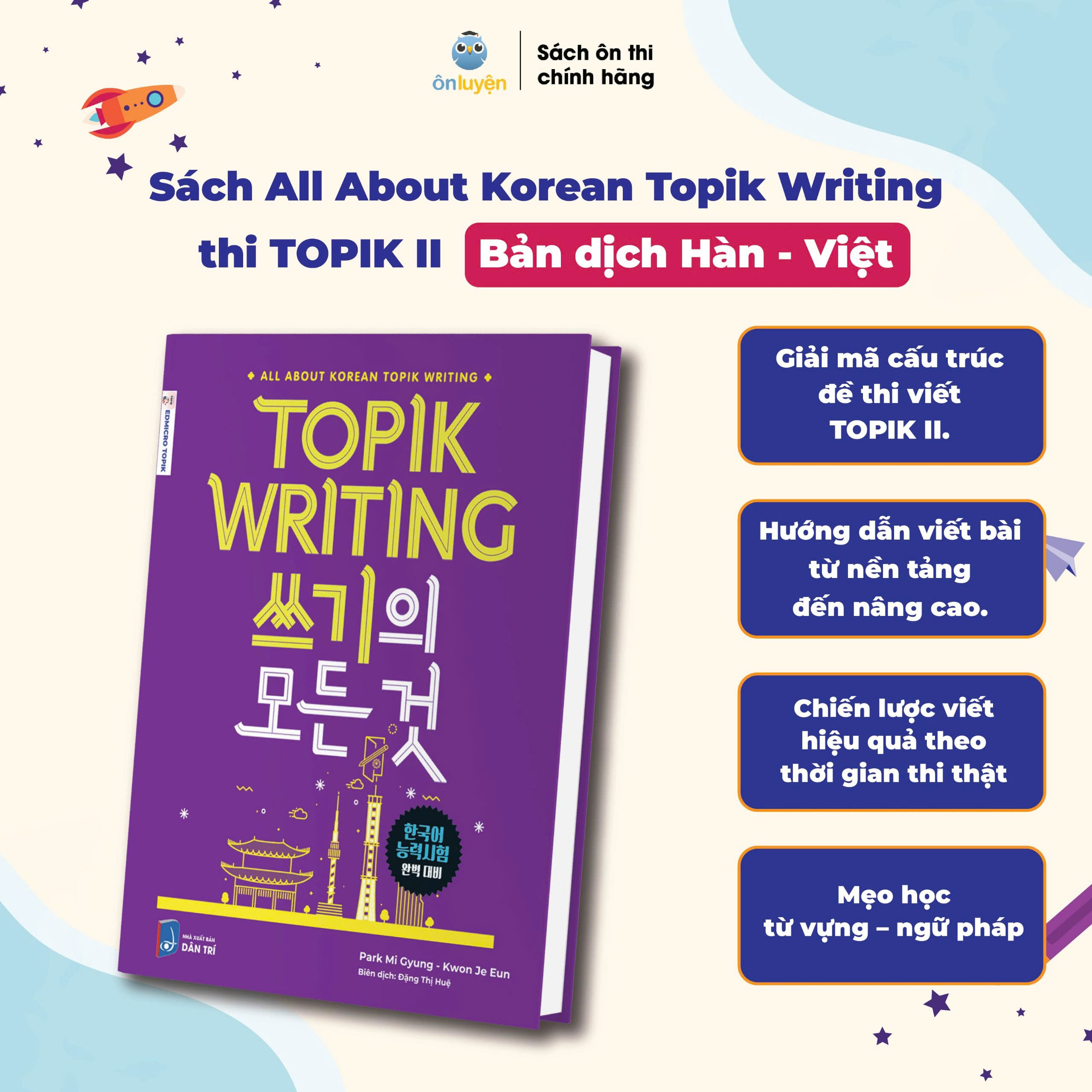 Sách All About Korean Topik Writing thi TOPIK II- Luyện viết câu 51-54 ...