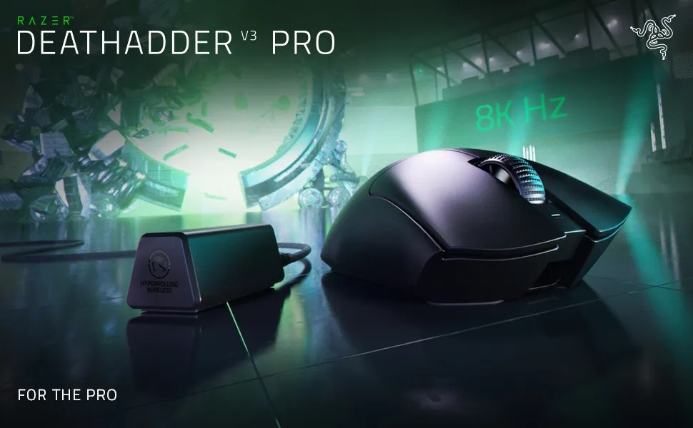 Chuột Razer DeathAdder V3 Pro Dongle Hyper| 2.4GHz-Cáp Speedflex USB C ...