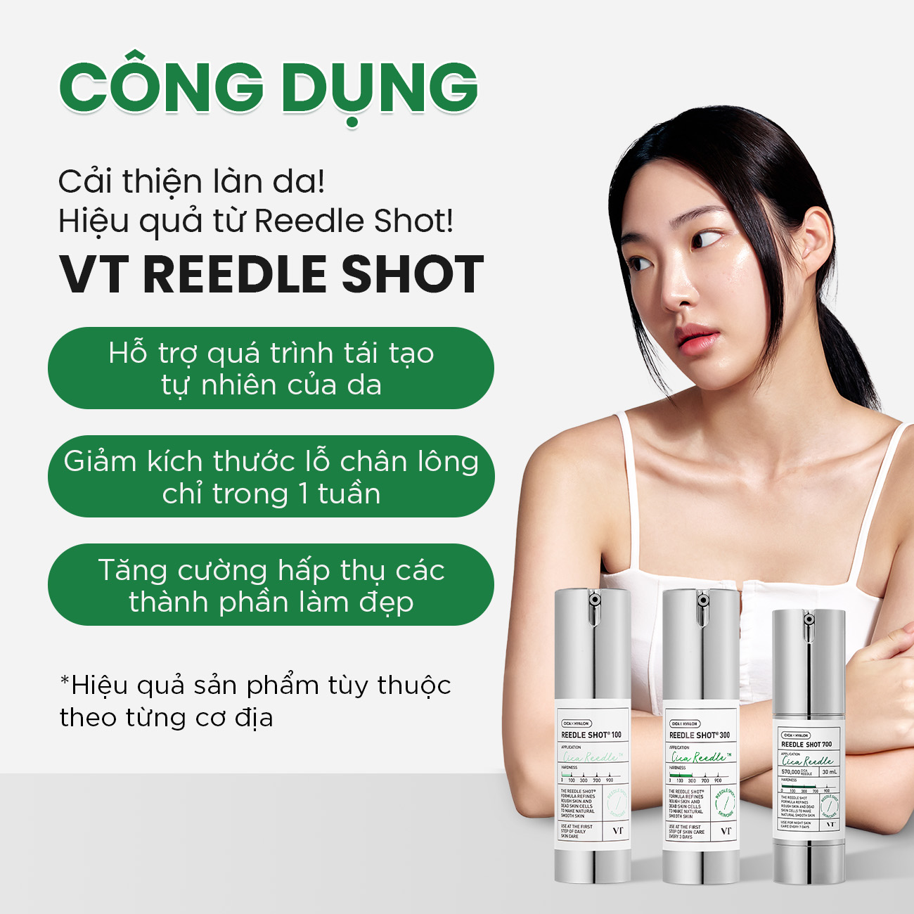 [VT Cosmetics] Tinh chất vi kim VT REEDLE SHOT 100/300/700 | Shopee Việt Nam