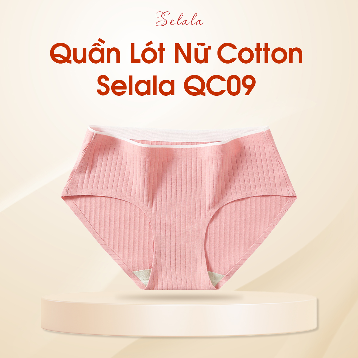COMBO 5 Quần Lót Nữ Cotton Selala Không Viền Cao Cấp Mềm Mại Kháng ...