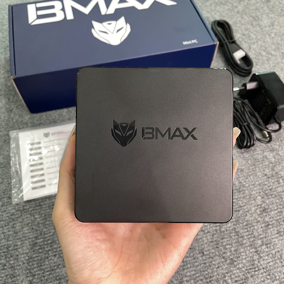 Máy tính Mini PC BMAX B1 Mini mới FullBox - Intel N4000 ram 8G 128G SSD ...