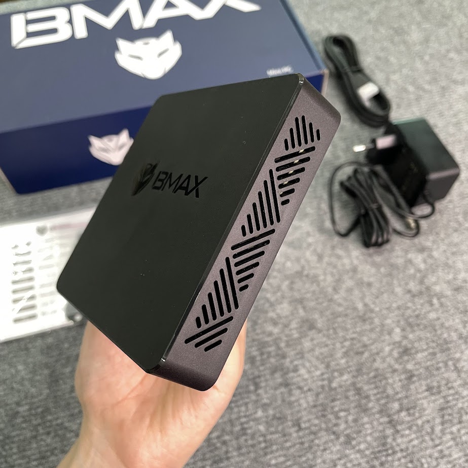 Máy tính Mini PC BMAX B1 Mini mới FullBox - Intel N4000 ram 8G 128G SSD ...