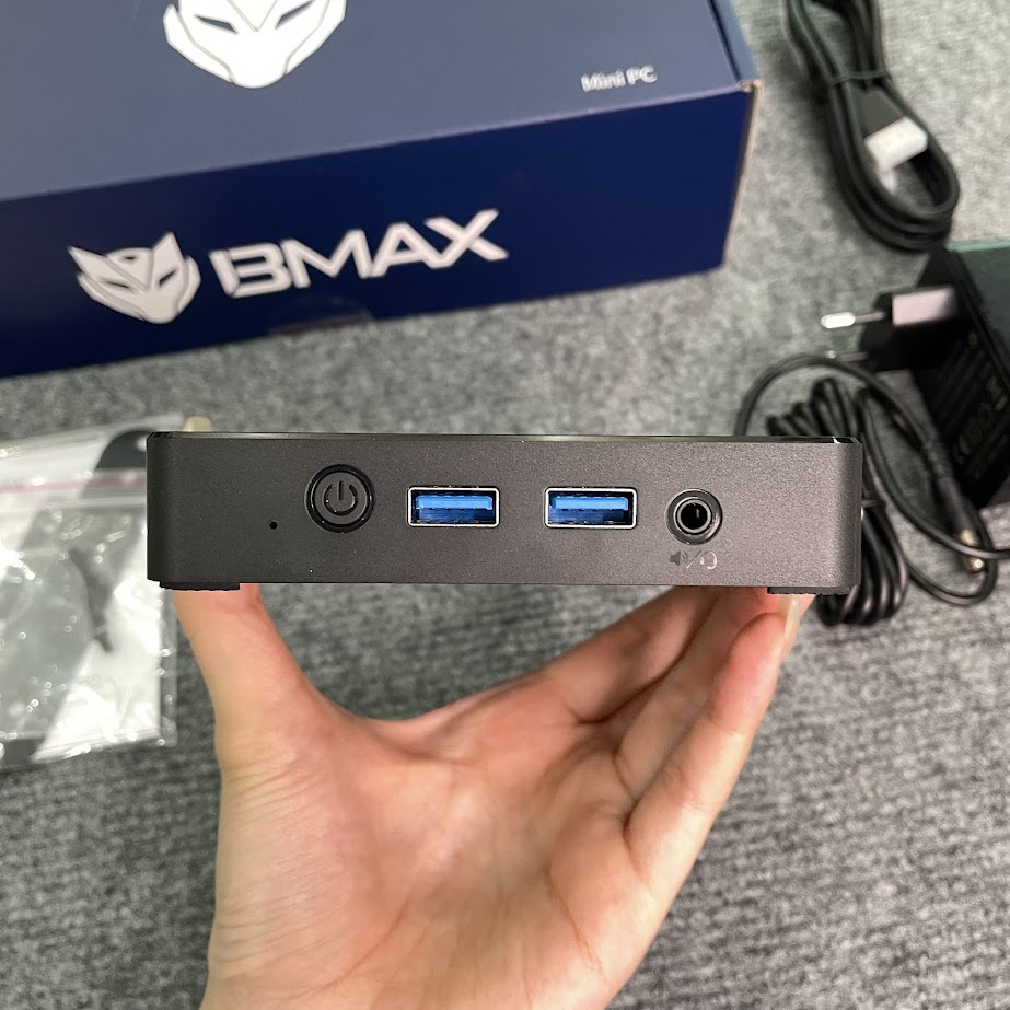 Máy tính Mini PC BMAX B1 Mini mới FullBox - Intel N4000 ram 8G 128G SSD ...