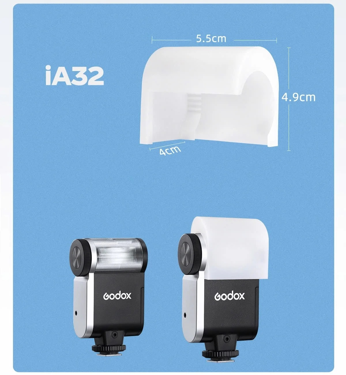 Tản Sáng Godox IM20 IM22 IM30 IA32 HL Lighting Khuếch Tán Ánh Sáng Mềm Mịn | Shopee Việt Nam