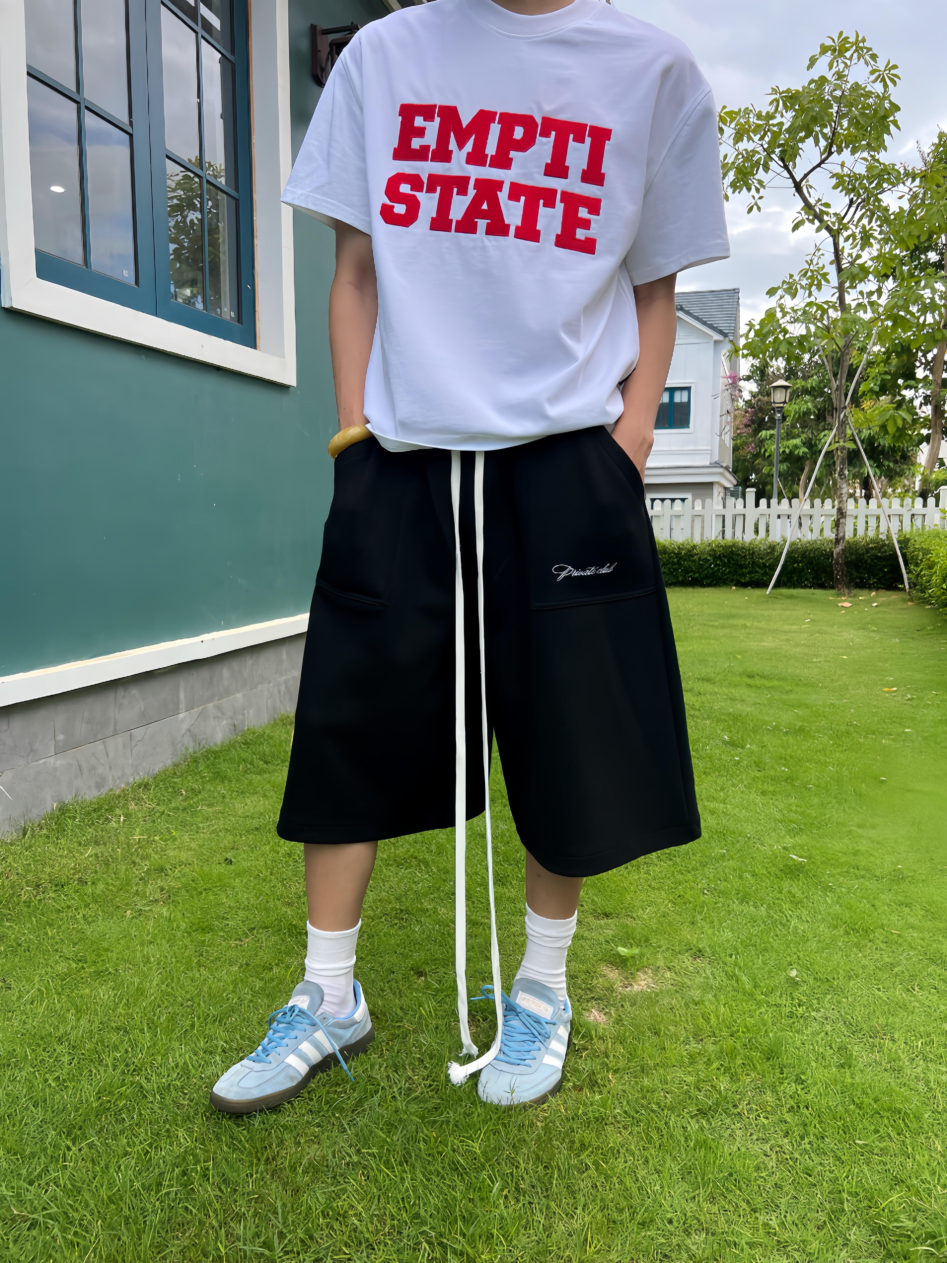 QUẦN SHORT NỈ LỬNG PRIVATE CLUB UNISEX EMPTI.CLUB QS-09 | Shopee Việt Nam