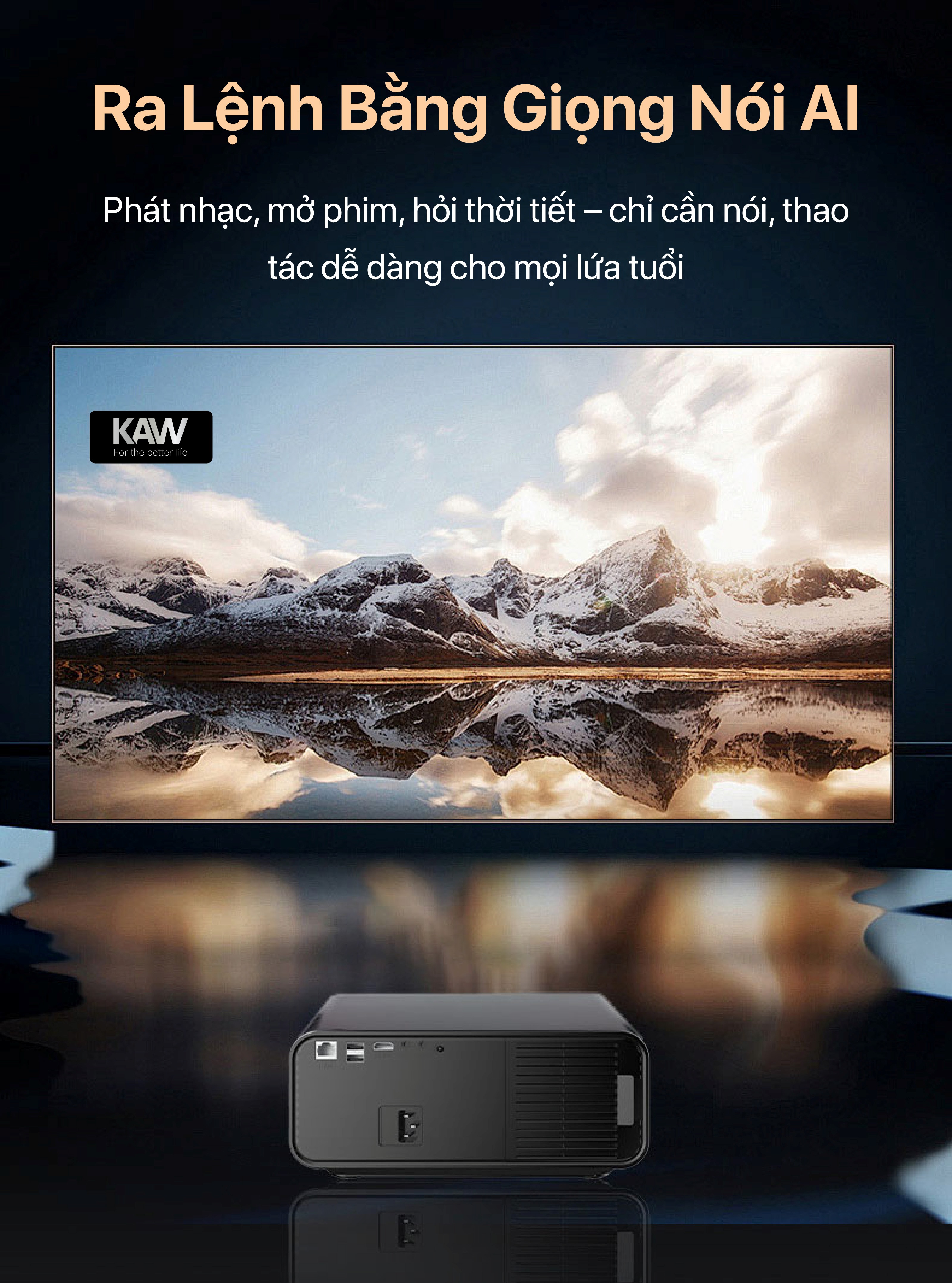 Máy Chiếu Phim KAW Xmax 11 Chính Hãng – Máy Chiếu Cao Cấp Hỗ Trợ 4K, Màn Full HD+ Auto Focus ...