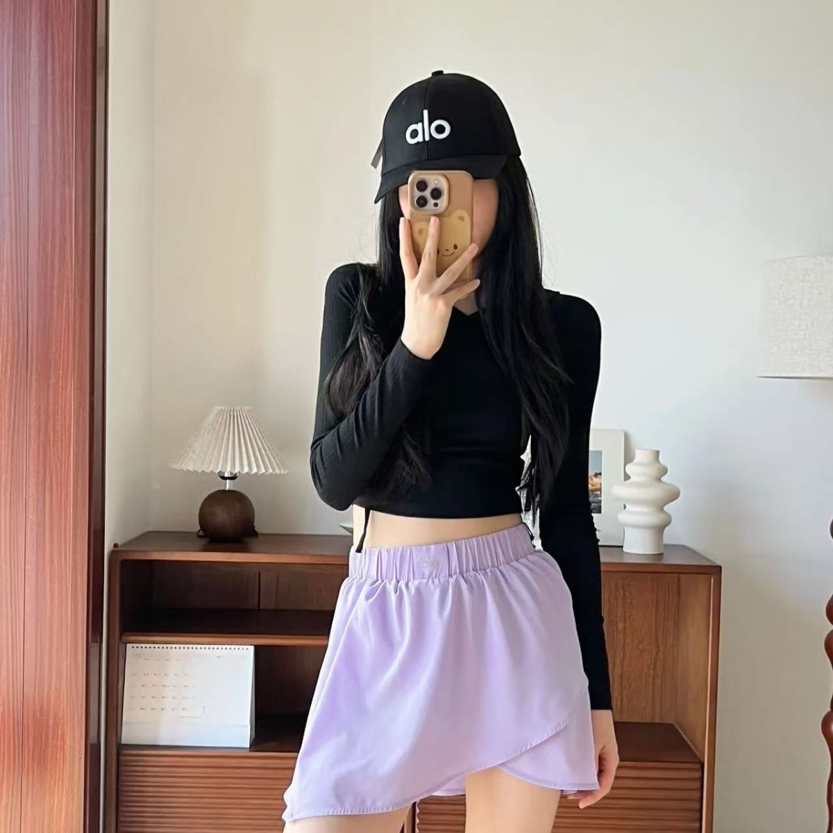 Mũ lưỡi trai HAZIN thêu chữ ALO form cứng, chất liệu vải kaki, phong ...