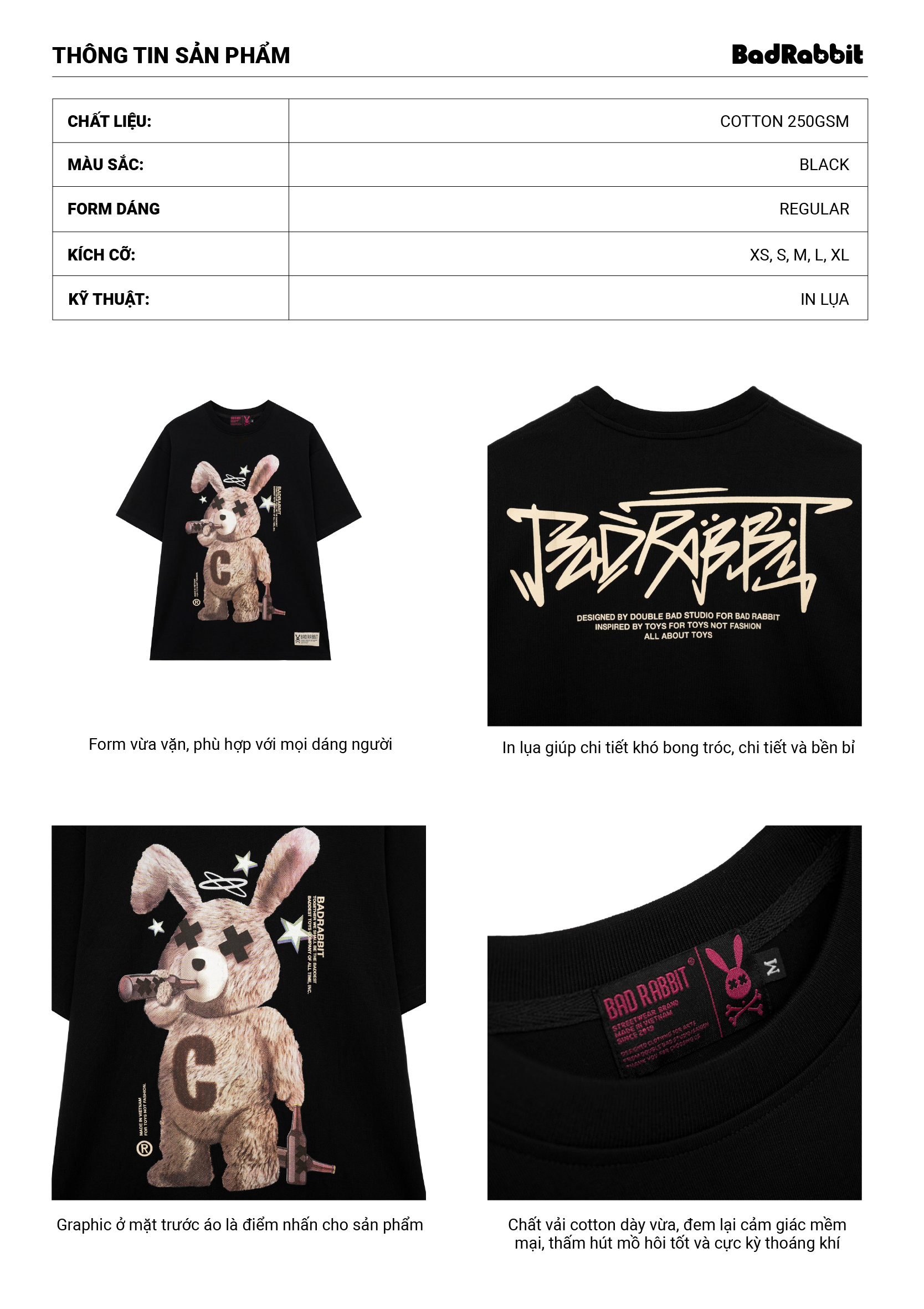 Áo Thun Player Rabbit - Local Brand Chính Hãng | Shopee Việt Nam