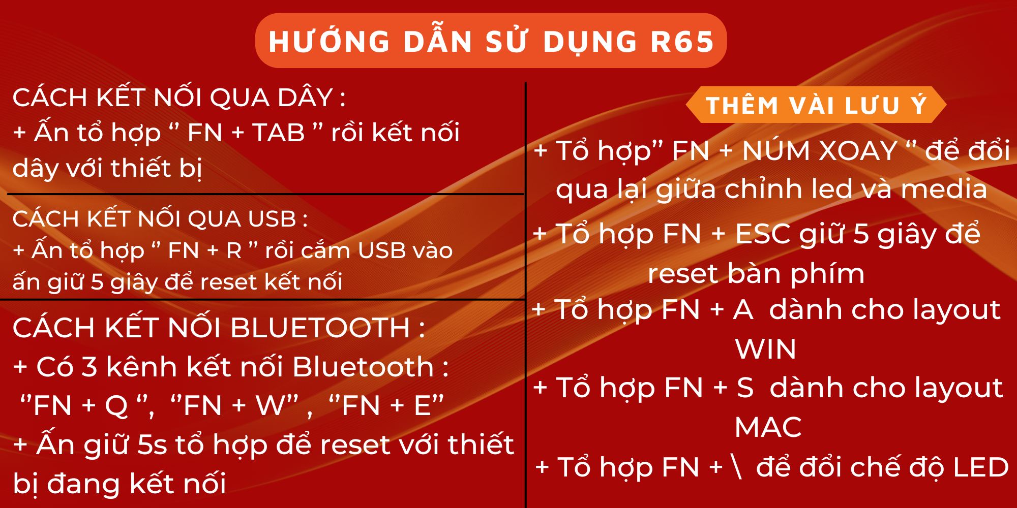 Bàn Phím Cơ Không Dây Dark Alien R65 RGB Khung Nhôm Aluminum Cao Cấp 3 ...