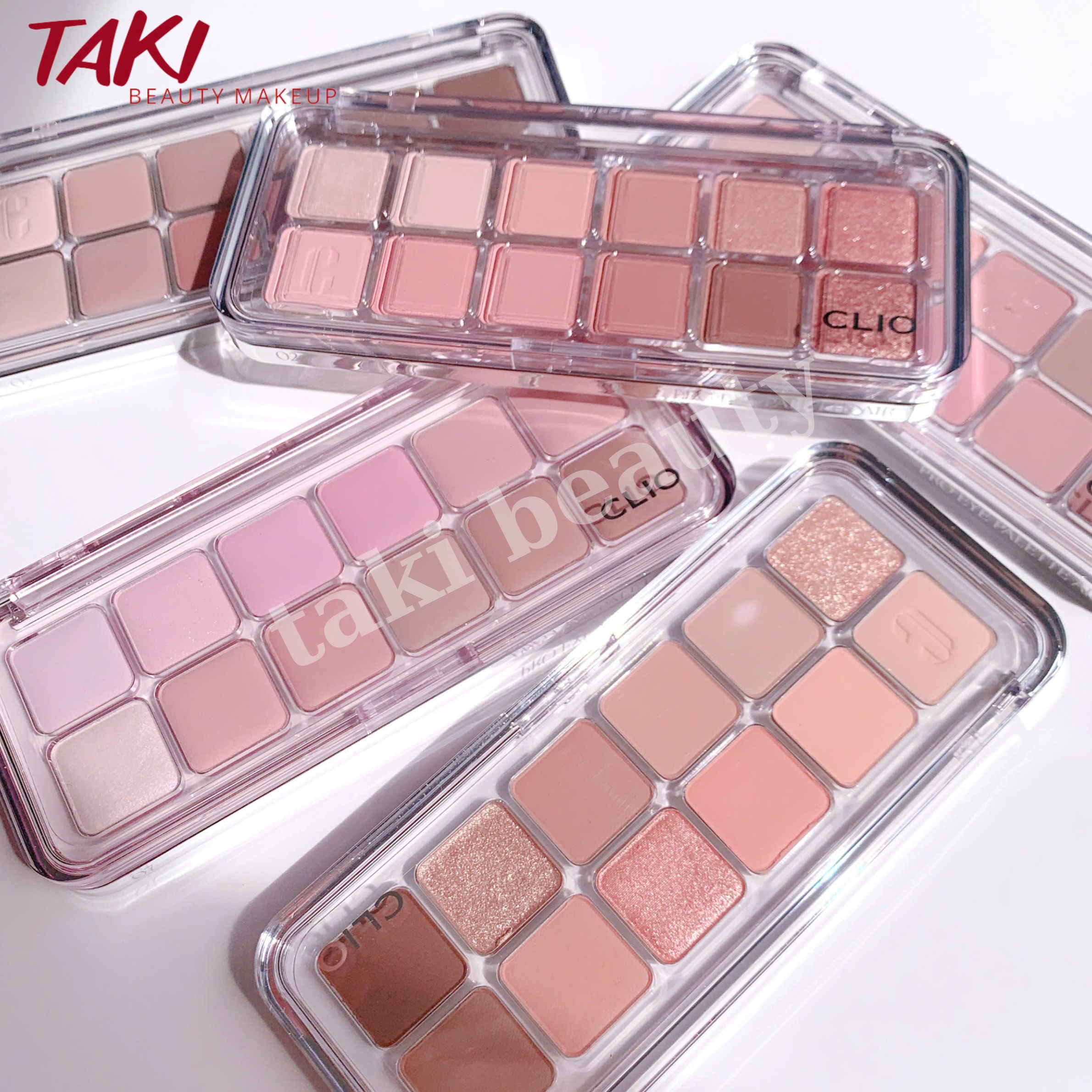 Bảng Phấn Mắt Clio 12 Ô Pro Eye Palette Air - Màu 02-Màu 04-Màu12-Màu ...