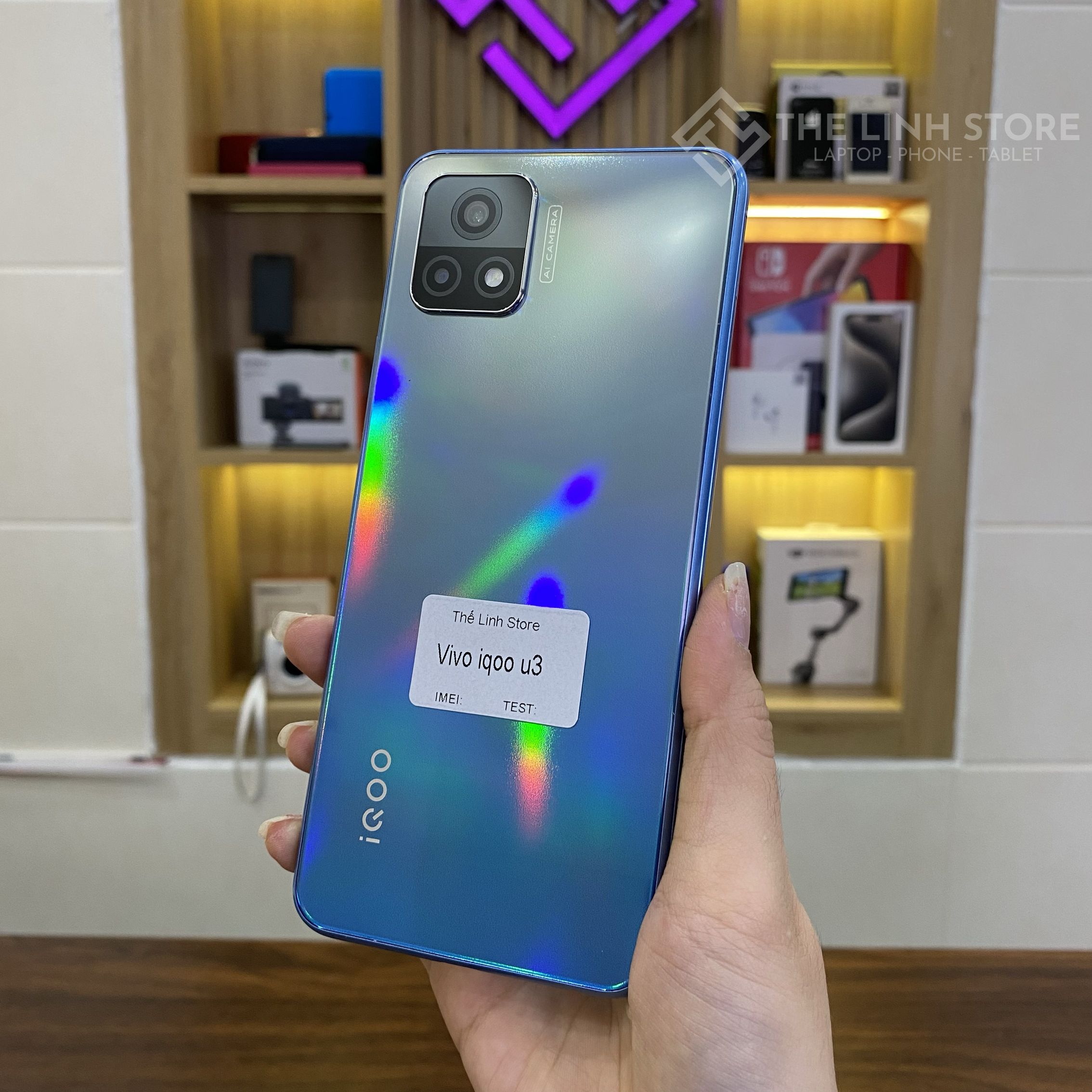 Điện thoại Vivo iQOO U3 màn IPS 90Hz - Dimensity 800U ram 6G 128G | Shopee Việt Nam