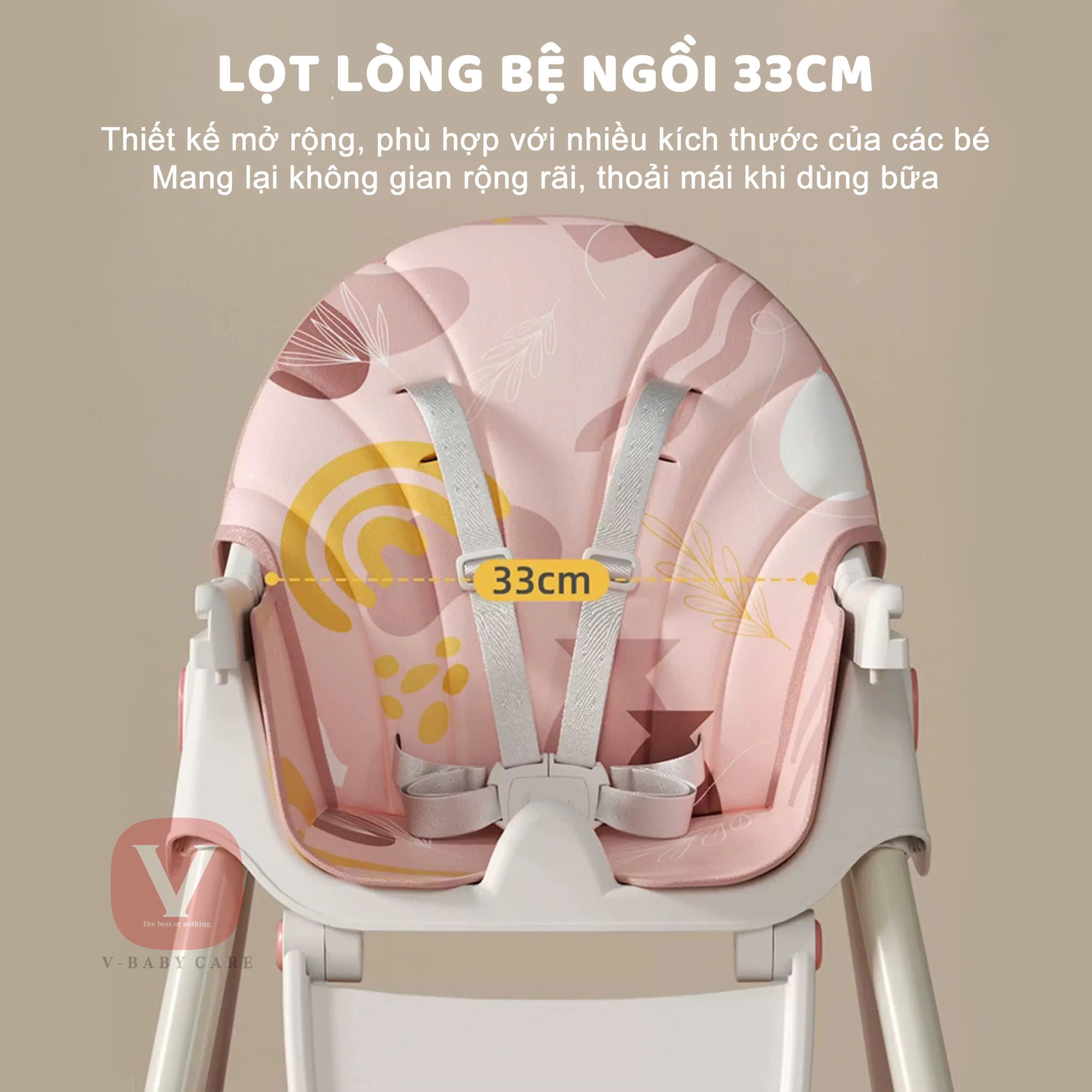 Ghế Ăn Dặm V-BABY G02A Gấp Gọn Ngả Tựa Lưng Có Bánh Xe Và Ghế Cố Định G618,GA001 | Shopee Việt Nam