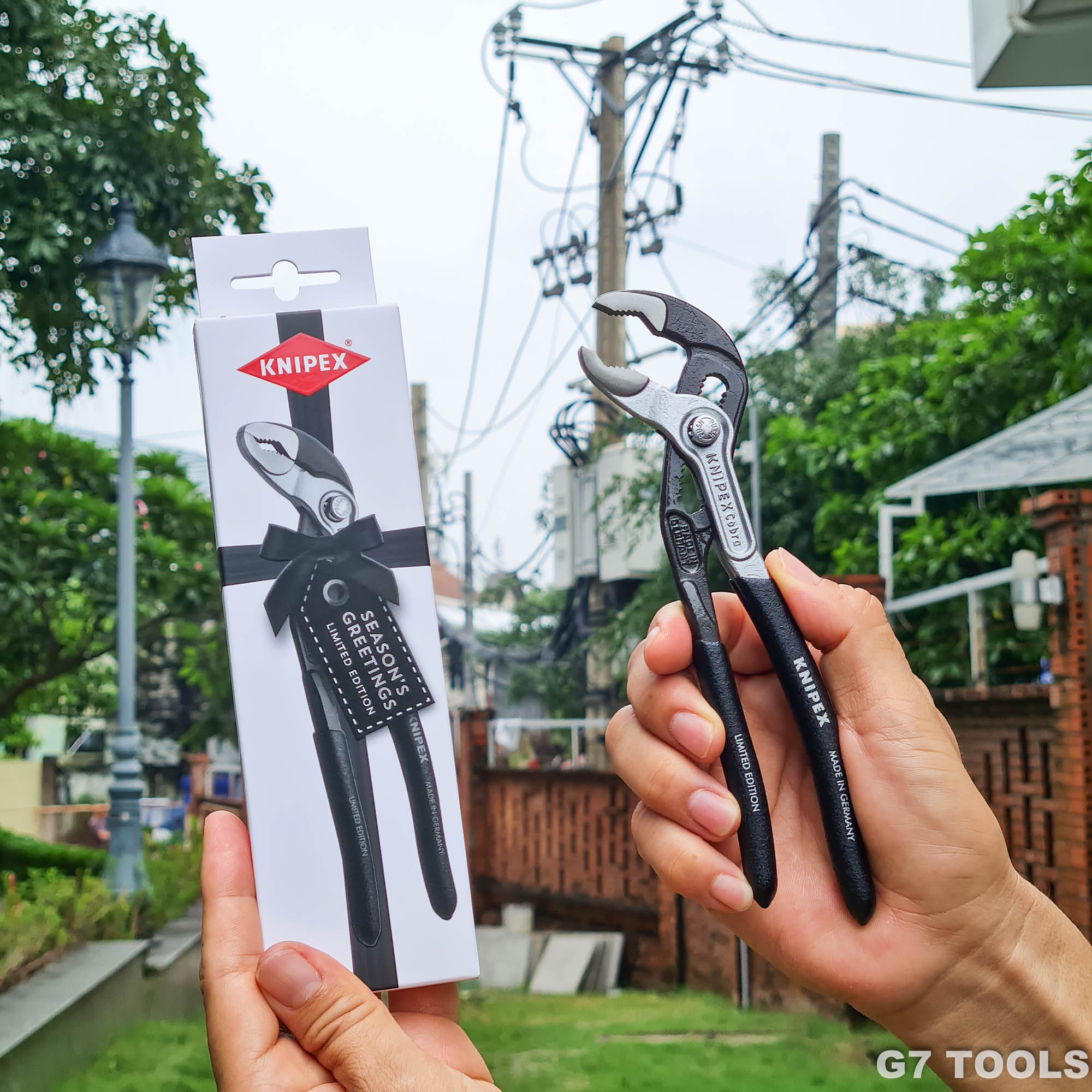 Knipex Cobra Limited Edition 87 99 180 S01 - Kìm nước Bản Giới Hạn Chiều Dài 180mm (Năm 2024 ...