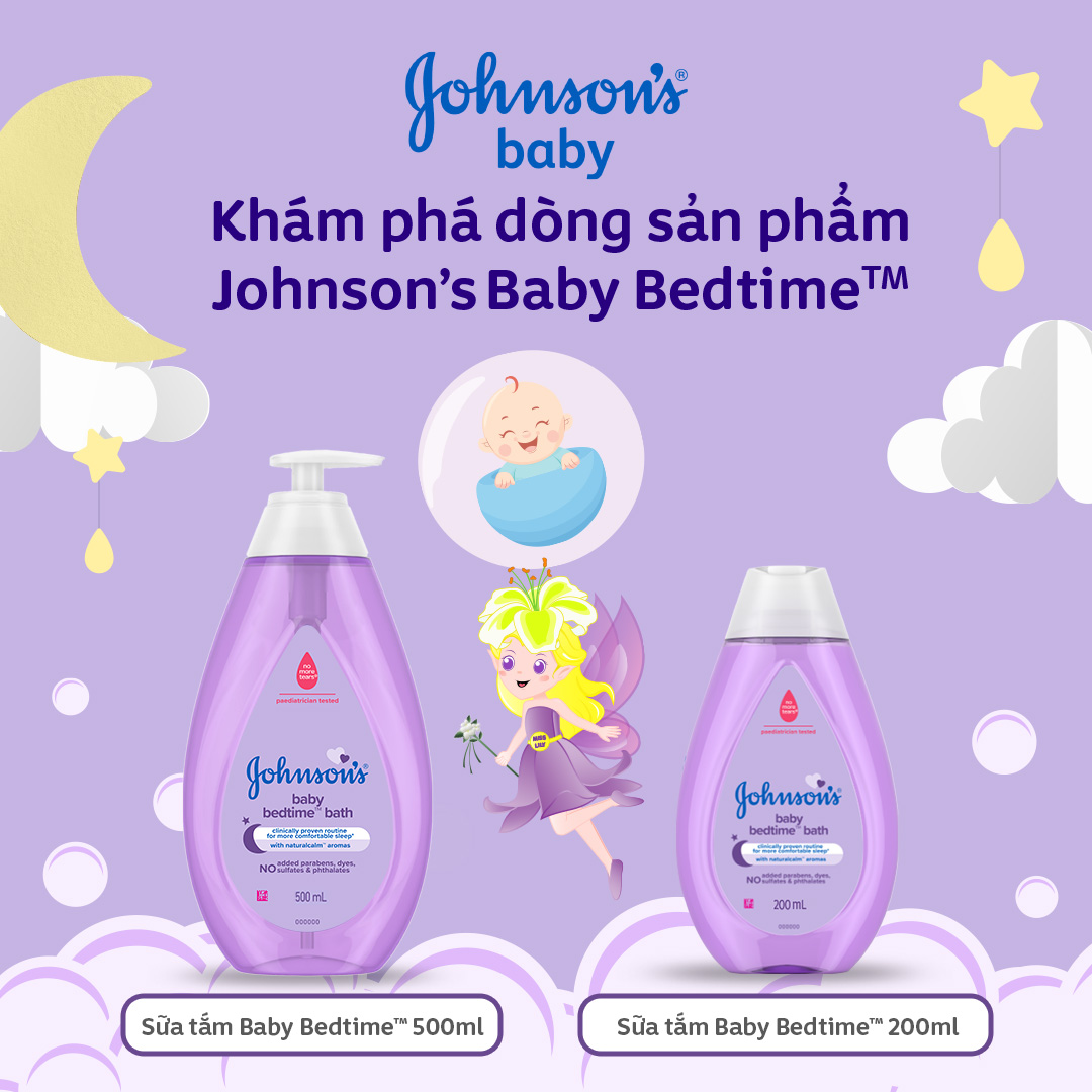 Sữa Tắm Gội Thư Giãn Johnson's Baby Bedtime 500ml | Shopee Việt Nam