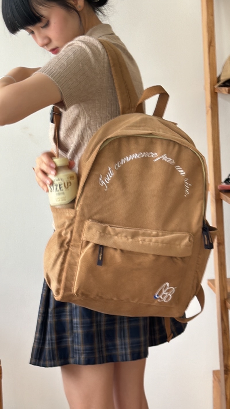 Toshiro としろう Backpack - Balo Thiết Kế Vải Gân Form Mềm ( Ouithebrand ...