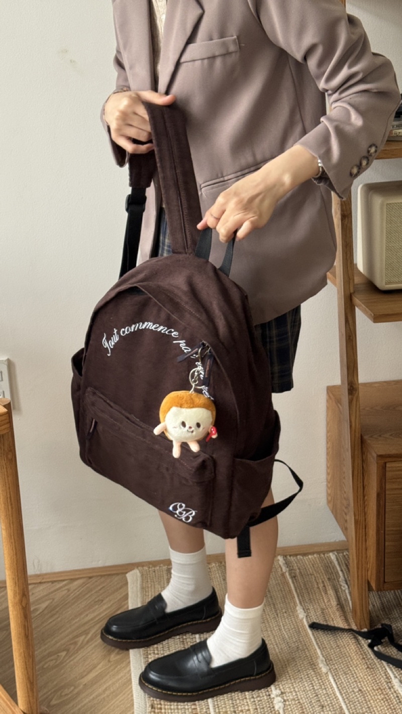 Toshiro としろう Backpack - Balo Thiết Kế Vải Gân Form Mềm ( Ouithebrand ...