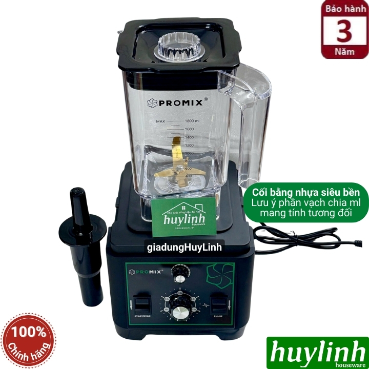 Máy xay sinh tố công nghiệp Promix PM-911B [mẫu mới] - 1650W - Dung ...
