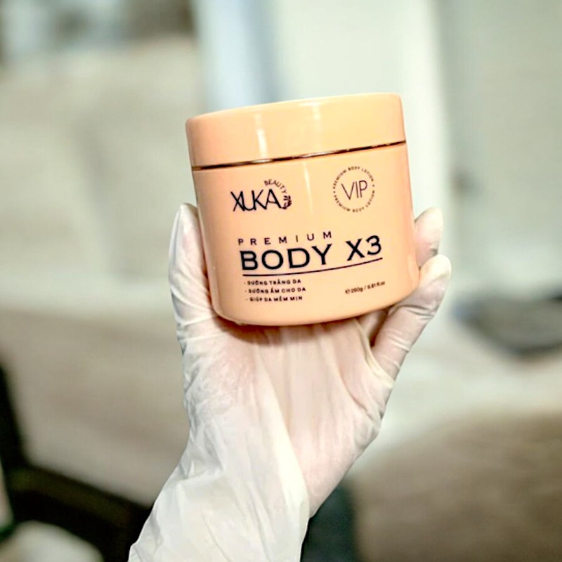 Kem Body Dưỡng Trắng Da Xuka Beauty Chính Hãng - Body X3 Xuka Premium ...