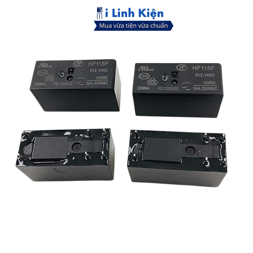 Relay Rơ le HF115F 5V 12V 24V 8 chân 16A/250V 024-1ZS3 / 012-1ZS3 / 005-1ZS3 chính hãng ...