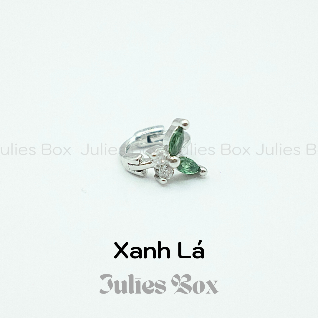 [1 Chiếc] [BẤM] Khuyên Tai Xỏ Nam Nữ Hoop Wings Helix Upper Lobe Unisex ...